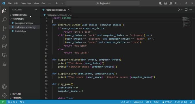 Sakshi Gulave on LinkedIn: #codsoft #internship #pythonprogramming Sakshi Gulave on LinkedIn: #codsoft #internship #pythonprogramming