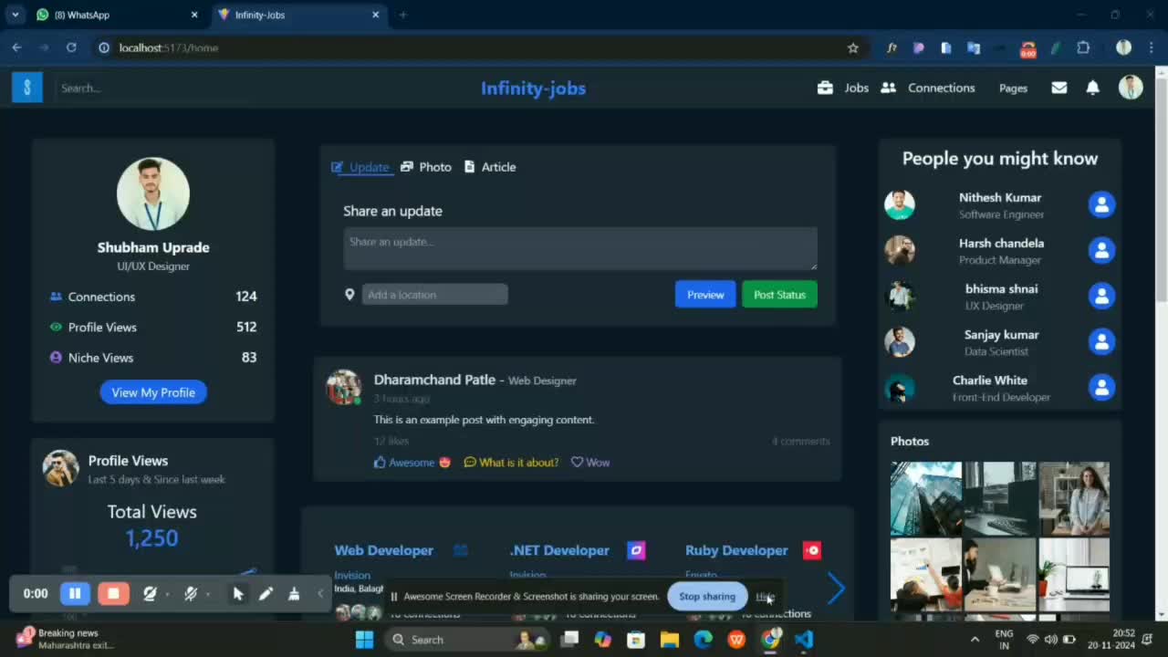 Shubham Uprade on LinkedIn: #mernstack #reactjs #nodejs #webdevelopment ... Shubham Uprade on LinkedIn: #mernstack #reactjs #nodejs #webdevelopment ...