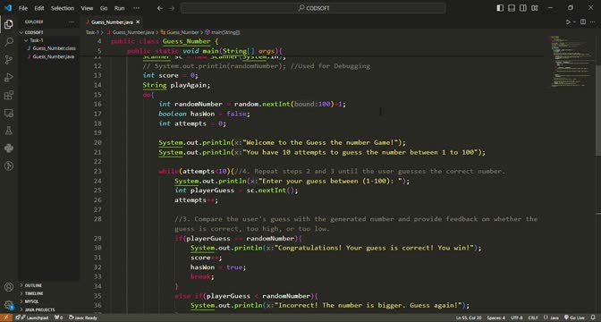 My latest Java project: Guess The Number | Rohit Choudhary posted on ... My latest Java project: Guess The Number | Rohit Choudhary posted on ...