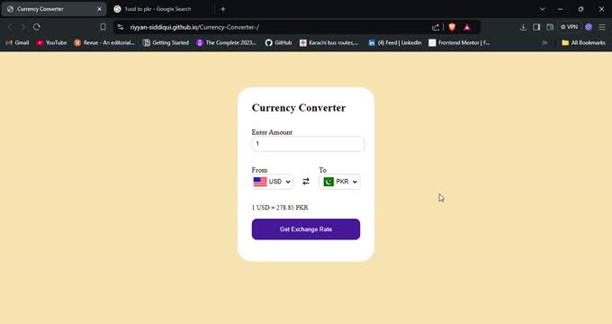 Successful completion of Currency Converter project | Riyyan Siddiqui ... Successful completion of Currency Converter project | Riyyan Siddiqui ...