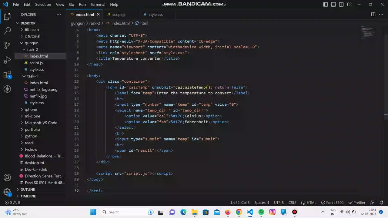 Darshana Patidar on LinkedIn: #bharatintern #html5 #css #javascript # ... Darshana Patidar on LinkedIn: #bharatintern #html5 #css #javascript # ...