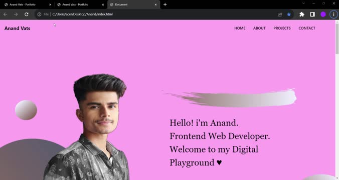 Anand Vats on LinkedIn: #webdevelopment #frontenddeveloper #htmlcss # ... Anand Vats on LinkedIn: #webdevelopment #frontenddeveloper #htmlcss # ...