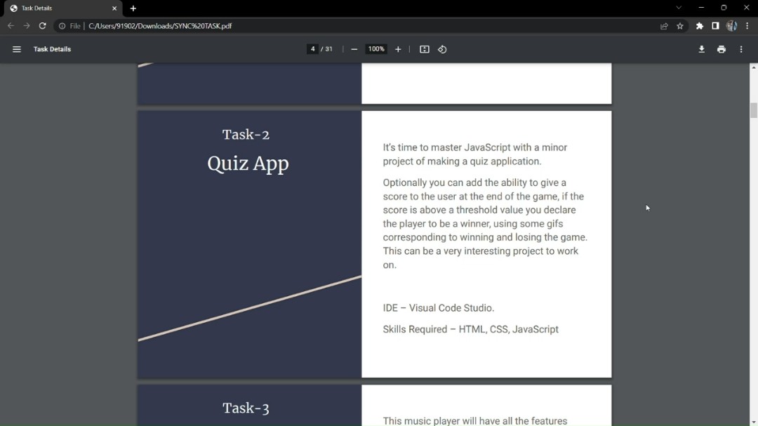 Aditya Maheshwari on LinkedIn: #connections #task2 #syncinterns # ... Aditya Maheshwari on LinkedIn: #connections #task2 #syncinterns # ...