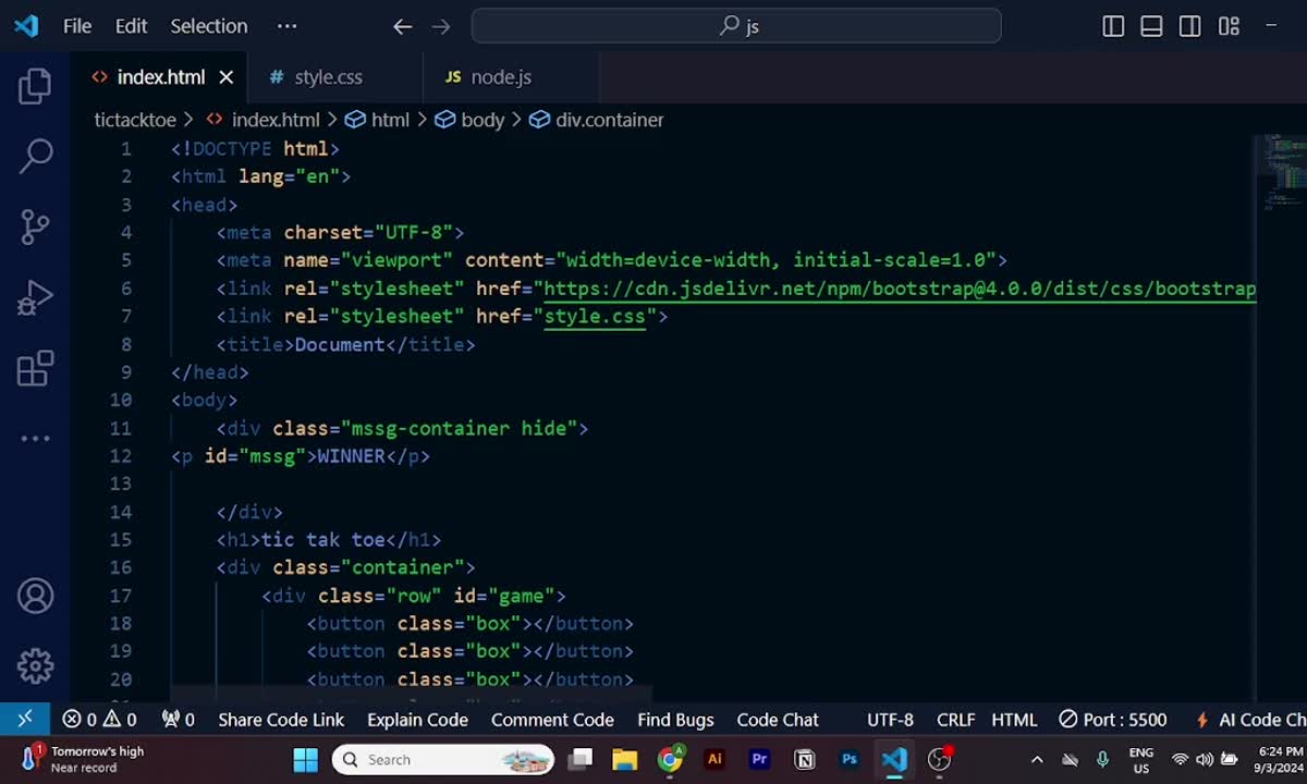 Building a Tic Tac Toe game using JavaScript | Amar Thapa posted on the ... Building a Tic Tac Toe game using JavaScript | Amar Thapa posted on the ...