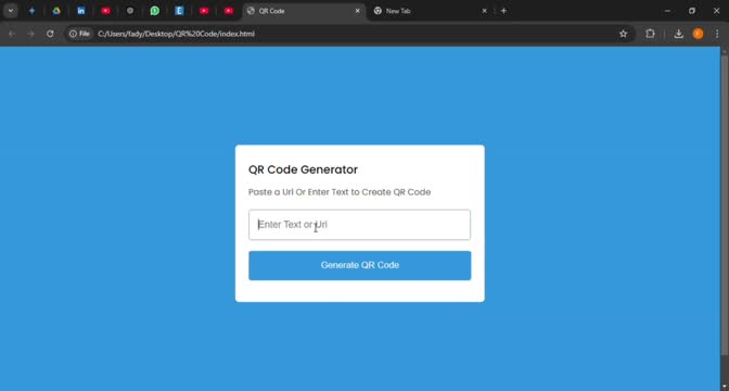 Fady Ashraf on LinkedIn: #javascript #qrcode #html #css #itprojects # ... Fady Ashraf on LinkedIn: #javascript #qrcode #html #css #itprojects # ...