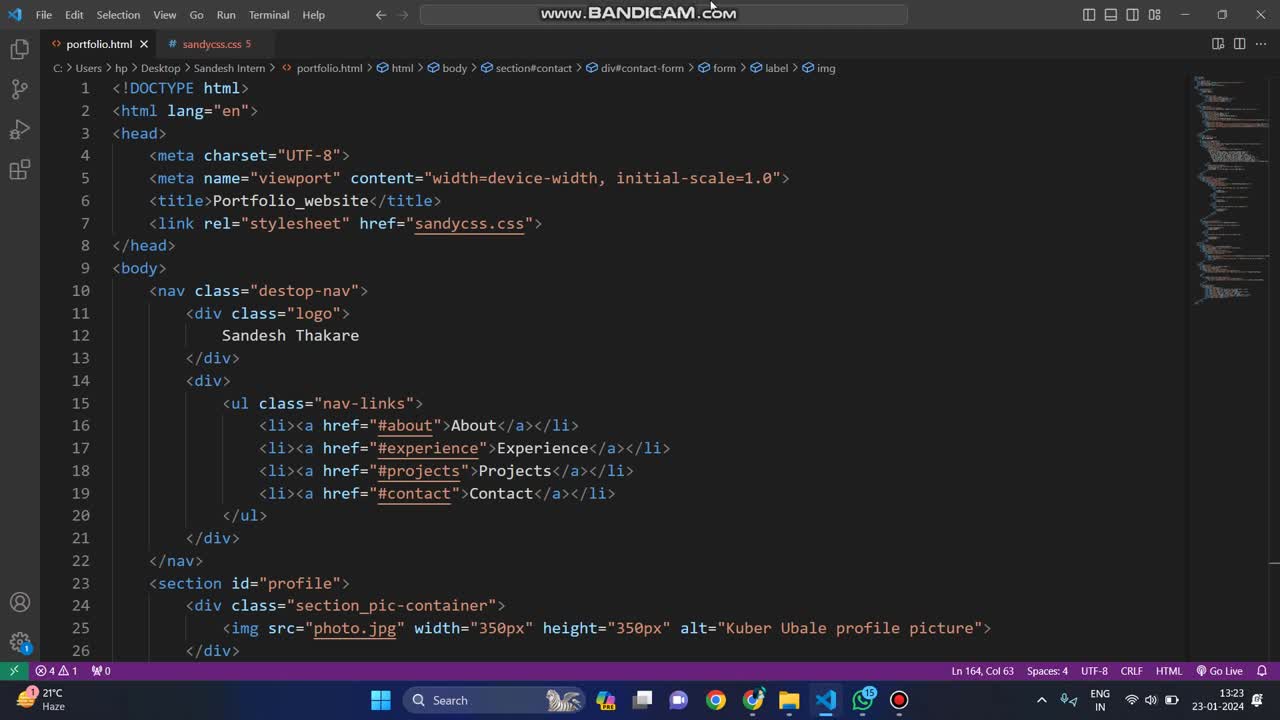 Sandesh Thakare on LinkedIn: #codesoft #codesoft #codsoftinternship Sandesh Thakare on LinkedIn: #codesoft #codesoft #codsoftinternship