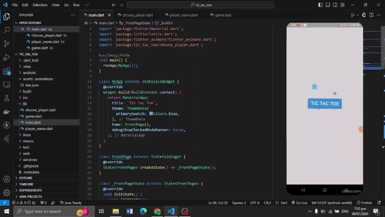 New project: Tic Tac Toe app with Minimax algorithm | Ayesha Nadeem ... New project: Tic Tac Toe app with Minimax algorithm | Ayesha Nadeem ...