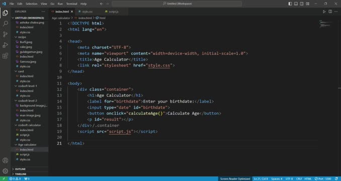 Priti G. on LinkedIn: #html #css #connections #codealpha #internship # ... Priti G. on LinkedIn: #html #css #connections #codealpha #internship # ...