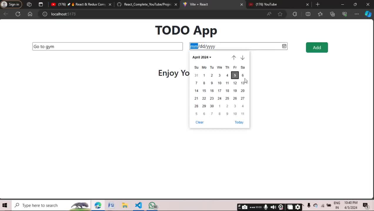 #todoapp #react #redux #productivityboost | Sreenalini Nambiar #todoapp #react #redux #productivityboost | Sreenalini Nambiar
