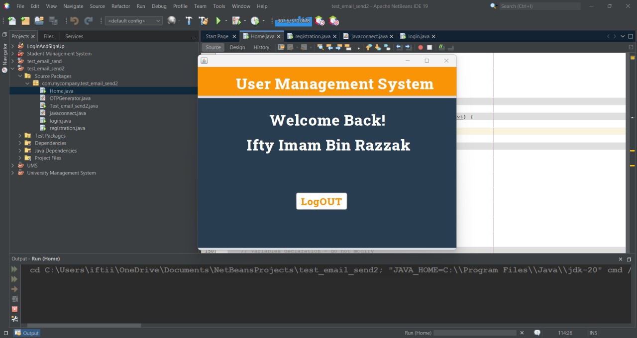 Email Verification using OTP in Java | Ifty Imam Bin Razzak Email Verification using OTP in Java | Ifty Imam Bin Razzak