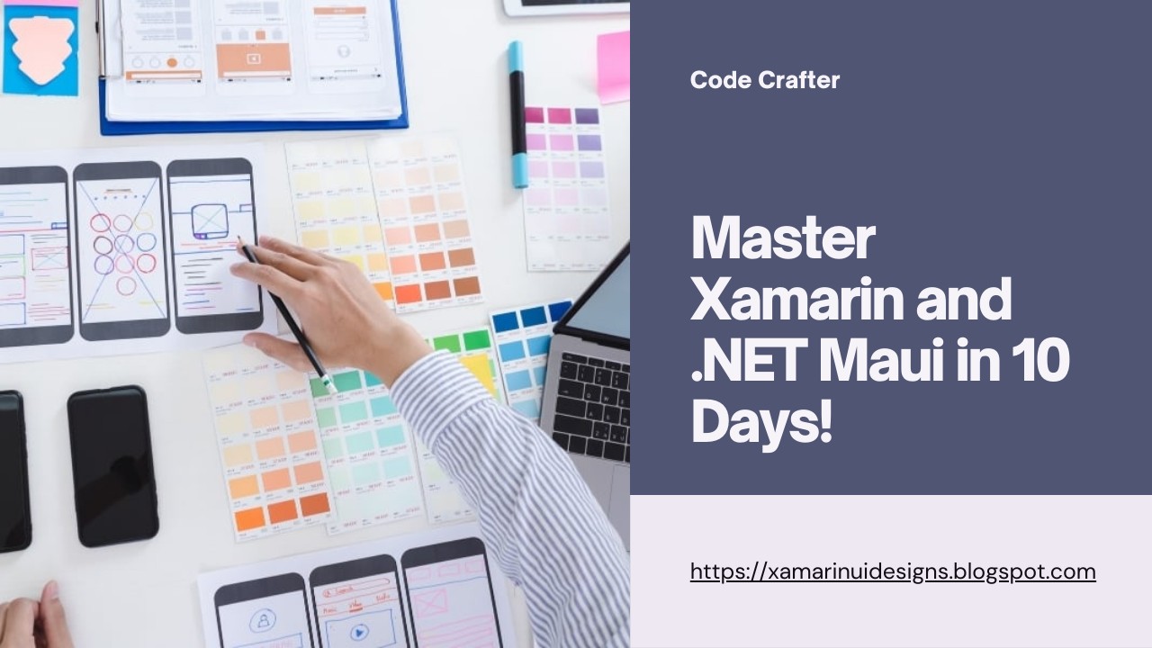 Learn Xamarin and.NET MAUI in 10 days | Kirti Zare posted on the topic ... Learn Xamarin and.NET MAUI in 10 days | Kirti Zare posted on the topic ...