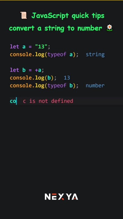 Gourav Malviya on LinkedIn: #javascript #stringtonumber #webdevelopment ... Gourav Malviya on LinkedIn: #javascript #stringtonumber #webdevelopment ...
