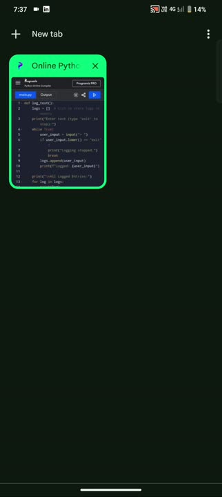 Harsh singh rao on LinkedIn: #python #coding #datalogging # ... Harsh singh rao on LinkedIn: #python #coding #datalogging # ...