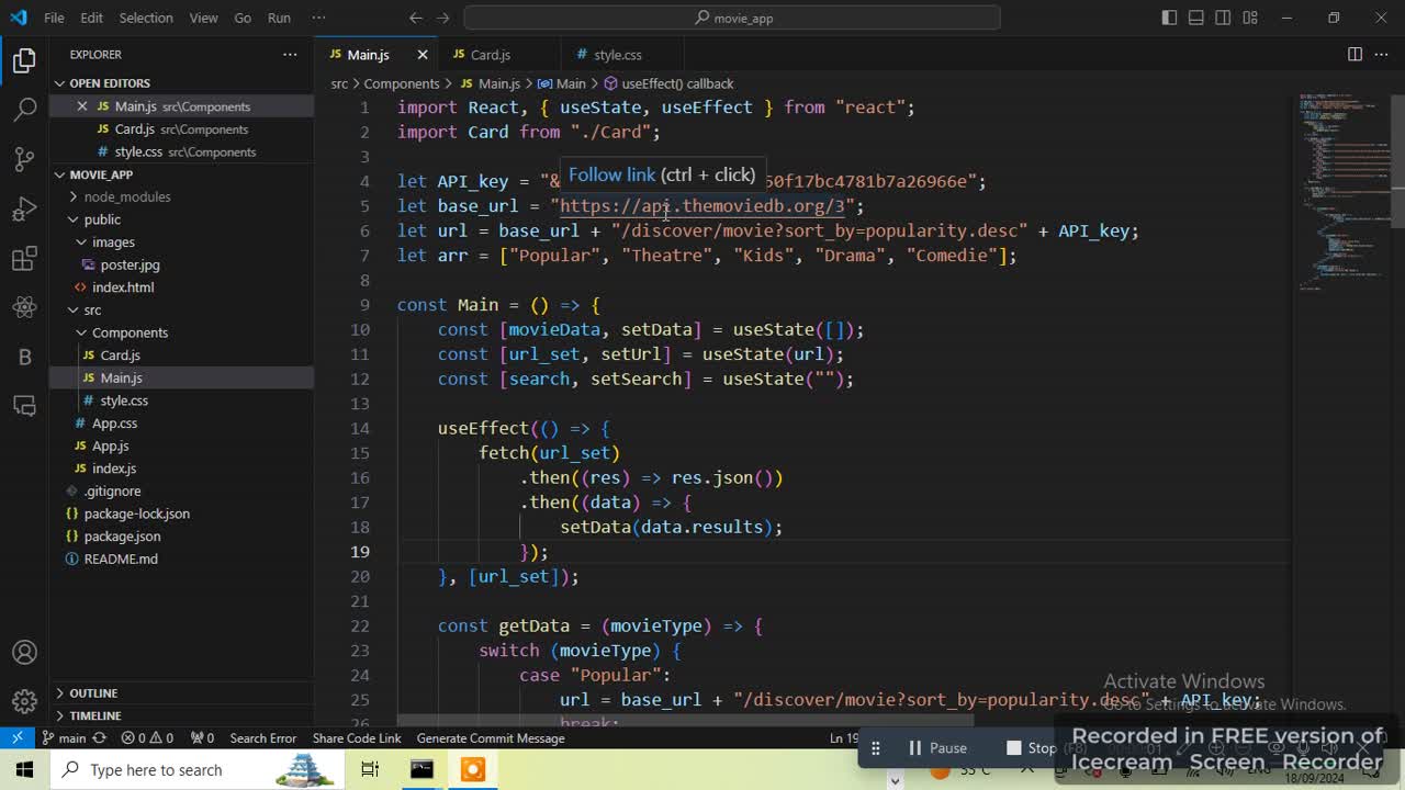 Yasir Ali on LinkedIn: #react #javascript #webdevelopment #movieapp # ... Yasir Ali on LinkedIn: #react #javascript #webdevelopment #movieapp # ...