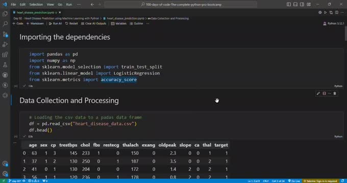 Subhash Jadhav on LinkedIn: #100daysofcode #machinelearning #healthtech ... Subhash Jadhav on LinkedIn: #100daysofcode #machinelearning #healthtech ...