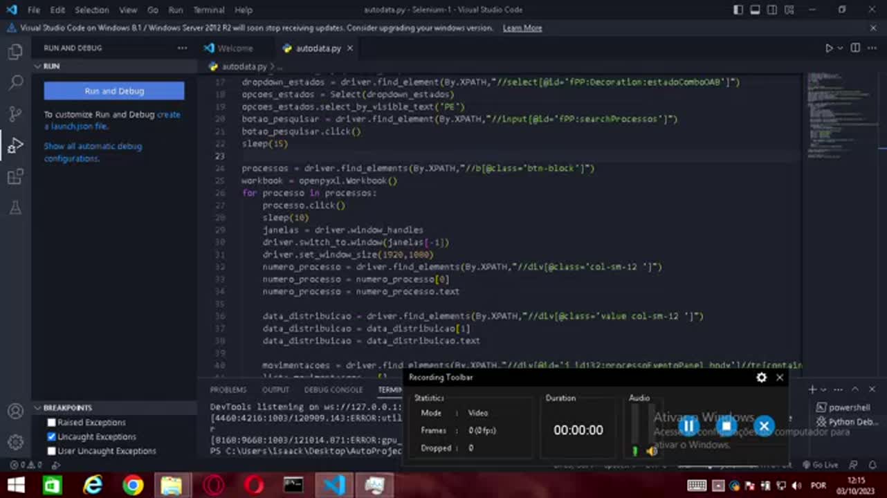Isaack Amaral on LinkedIn: #python #automation #selenium #webscraping # ... Isaack Amaral on LinkedIn: #python #automation #selenium #webscraping # ...
