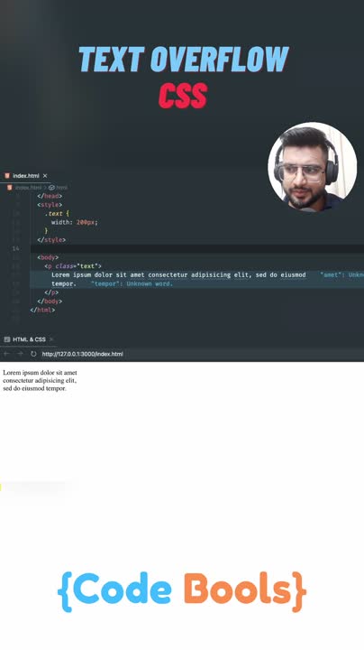 #css #text #overflow #shorts #css #textoverflowellipsis… | Manpreet Singh #css #text #overflow #shorts #css #textoverflowellipsis… | Manpreet Singh