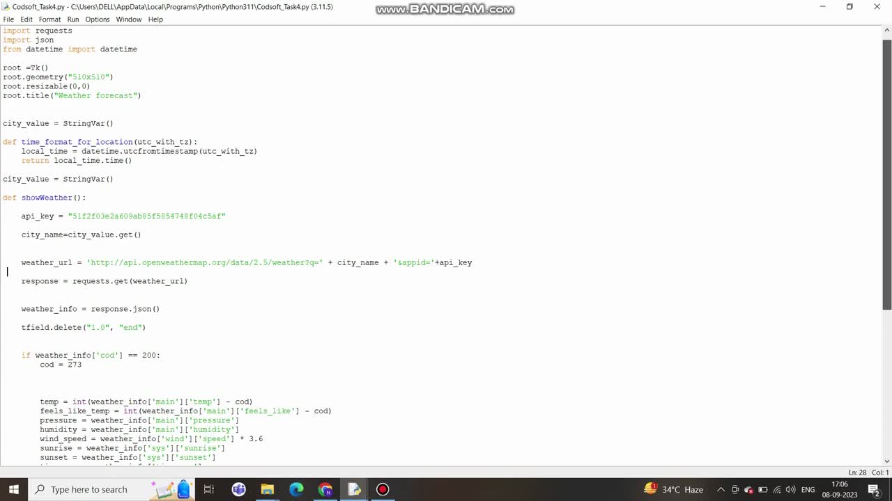 Aayushi Tyagi on LinkedIn: #codsoft #pythonprogramming #coding Aayushi Tyagi on LinkedIn: #codsoft #pythonprogramming #coding