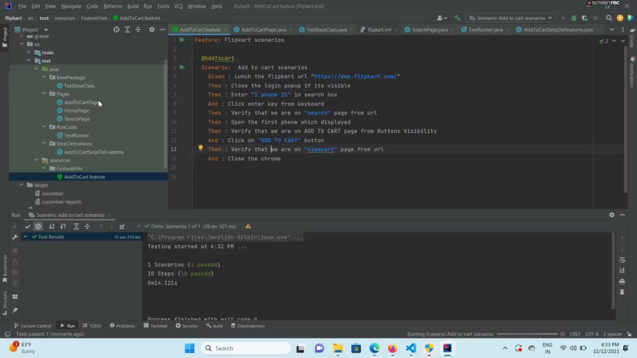 Suraj Shende on LinkedIn: #automationtesting #selenium #bdd #java # ... Suraj Shende on LinkedIn: #automationtesting #selenium #bdd #java # ...