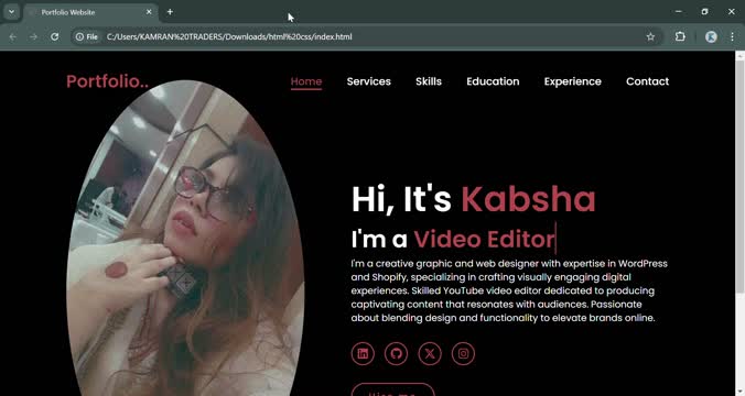 kabsha qamar on LinkedIn: #htmlcss #html #css #javascript #coding # ... kabsha qamar on LinkedIn: #htmlcss #html #css #javascript #coding # ...