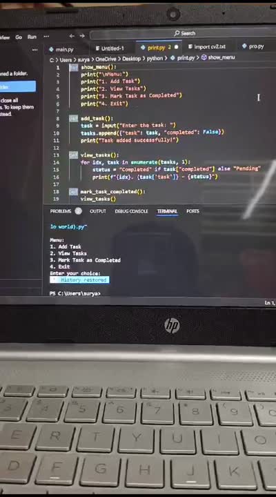 SURYA .M on LinkedIn: #codsoft #python #pythonprogramming # ... SURYA .M on LinkedIn: #codsoft #python #pythonprogramming # ...