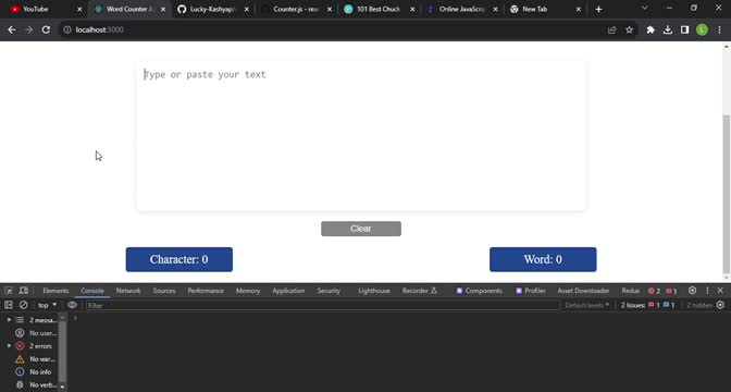 How I created Word Counter web app with React | Divyanshu Kashyap ... How I created Word Counter web app with React | Divyanshu Kashyap ...