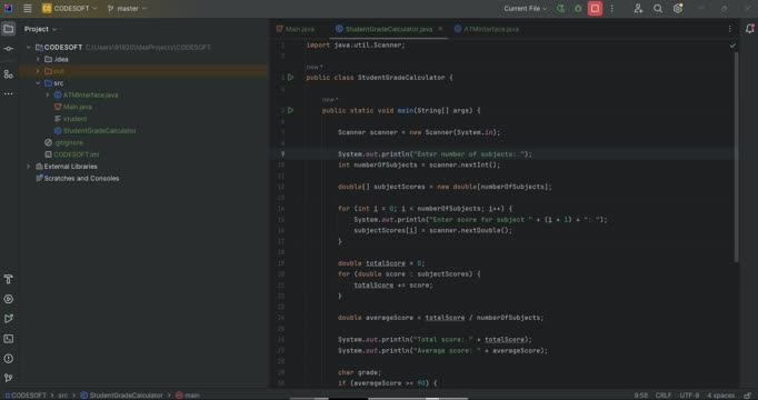 Pranjali Awale on LinkedIn: #codesoft #javaprogramming #java #internship Pranjali Awale on LinkedIn: #codesoft #javaprogramming #java #internship