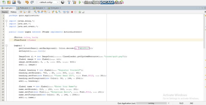 Completed QUIZ application with Java | Ankita Kumari Samal posted on ... Completed QUIZ application with Java | Ankita Kumari Samal posted on ...