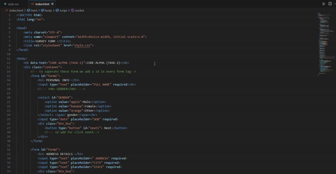 Aditi Gupta on LinkedIn: #task2 #webdevelopment #codealpha #internship ... Aditi Gupta on LinkedIn: #task2 #webdevelopment #codealpha #internship ...