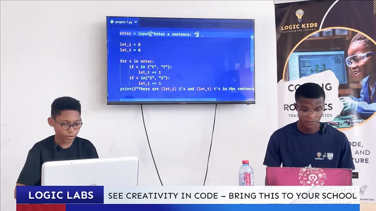 Logic Kids on LinkedIn: Incredible Young Coder Solves Python Problem in ... Logic Kids on LinkedIn: Incredible Young Coder Solves Python Problem in ...