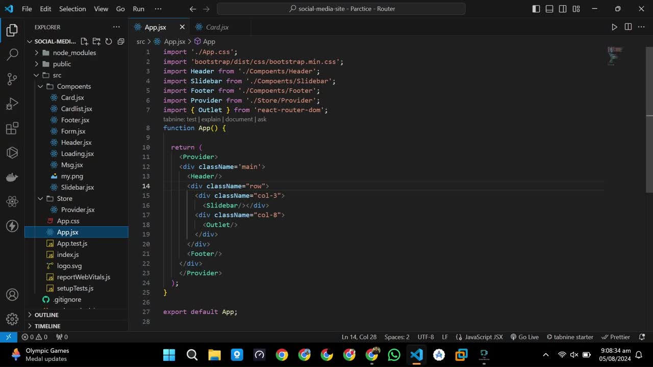 Designing a social app with React and Context API | Muhammad Umar ... Designing a social app with React and Context API | Muhammad Umar ...