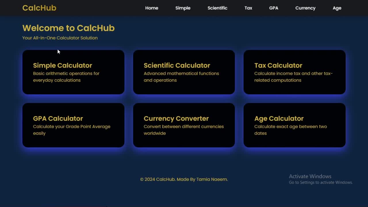 Tamia Naeem on LinkedIn: #calculator #webdev #codingjourney | 25 comments Tamia Naeem on LinkedIn: #calculator #webdev #codingjourney | 25 comments