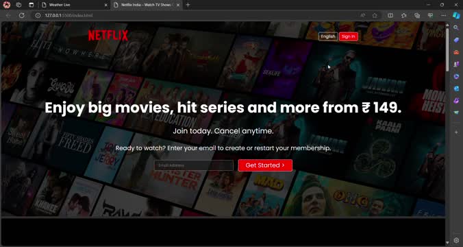 My latest project: Netflix Homepage Clone | Nayanshree Tripathi posted ... My latest project: Netflix Homepage Clone | Nayanshree Tripathi posted ...