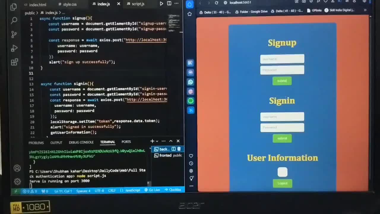shubham kahar on LinkedIn: #fullstack #authentication #nodejs #100xdev ... shubham kahar on LinkedIn: #fullstack #authentication #nodejs #100xdev ...
