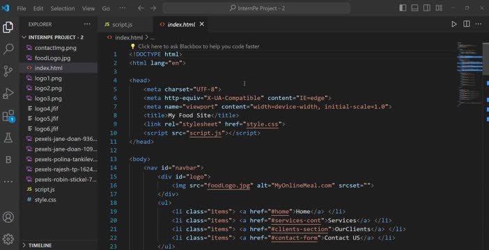 #internship #webdevelopment #ecommerce #html #css #javascript… | Ayush ... #internship #webdevelopment #ecommerce #html #css #javascript… | Ayush ...