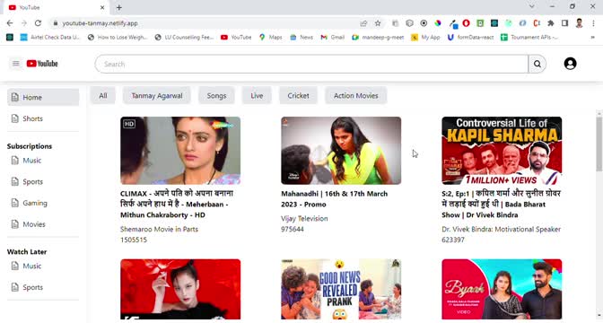 Tanmay Agarwal on LinkedIn: #javascript #react #redux #tailwindcss #api ... Tanmay Agarwal on LinkedIn: #javascript #react #redux #tailwindcss #api ...