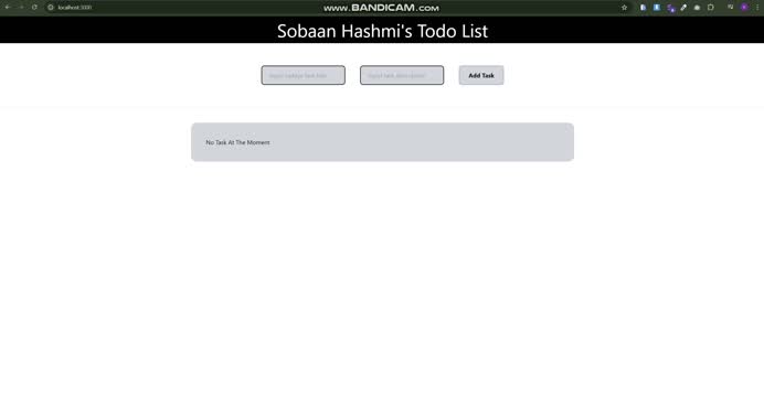 Sobaan Mujtaba Hashmi on LinkedIn: #reactjs #nextjs #todoapp # ... Sobaan Mujtaba Hashmi on LinkedIn: #reactjs #nextjs #todoapp # ...