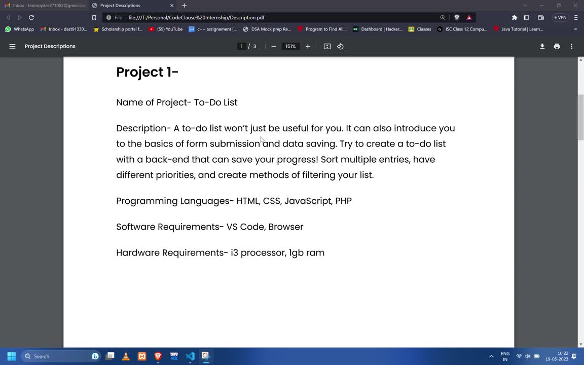 Tanmoy Das on LinkedIn: #internship #project Tanmoy Das on LinkedIn: #internship #project
