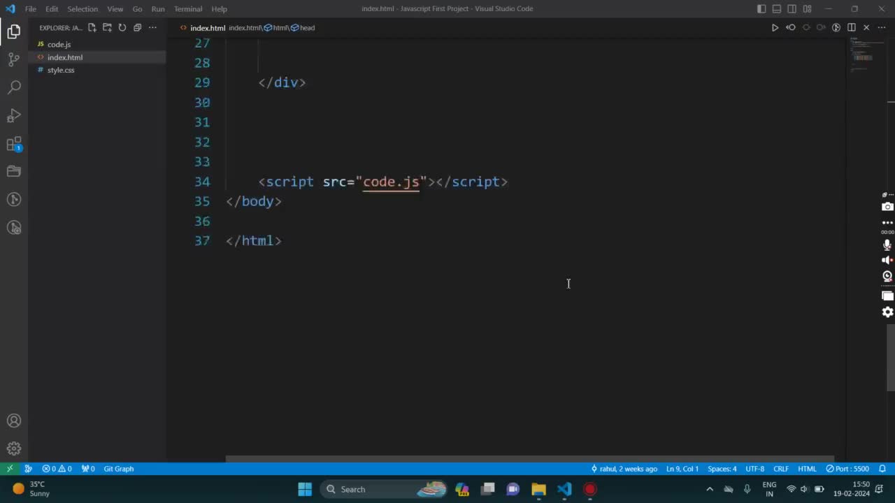Rahul Nalawade on LinkedIn: #webdevelopment #html #css #javascript Rahul Nalawade on LinkedIn: #webdevelopment #html #css #javascript