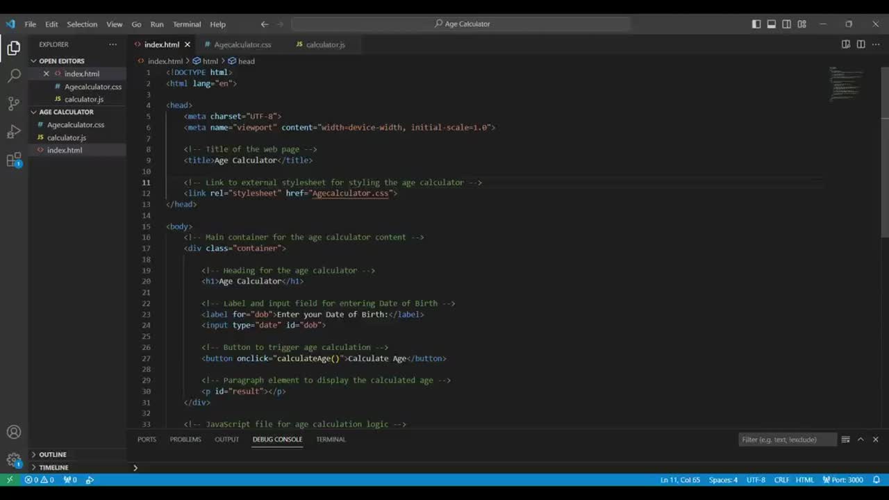 Kurma Sanjana on LinkedIn: #internship #css #javascript #agecalculator ... Kurma Sanjana on LinkedIn: #internship #css #javascript #agecalculator ...