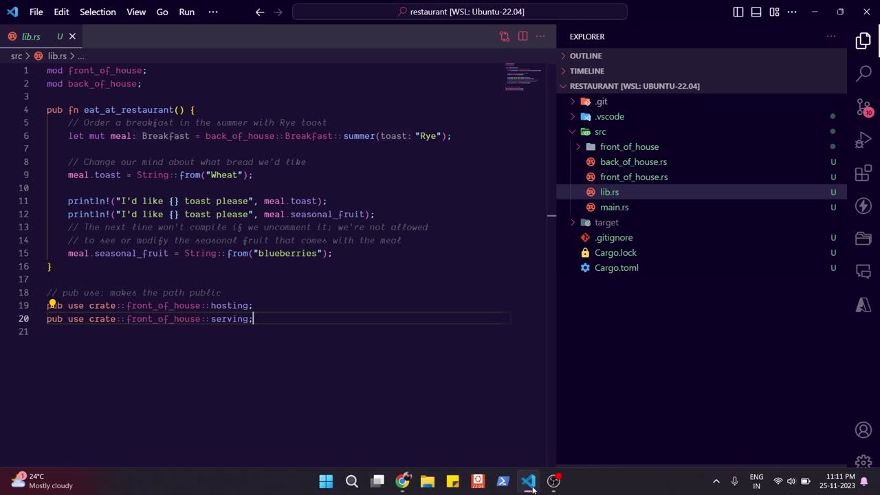 How to manage projects in Rust | Gaurav Lohar posted on the topic ... How to manage projects in Rust | Gaurav Lohar posted on the topic ...