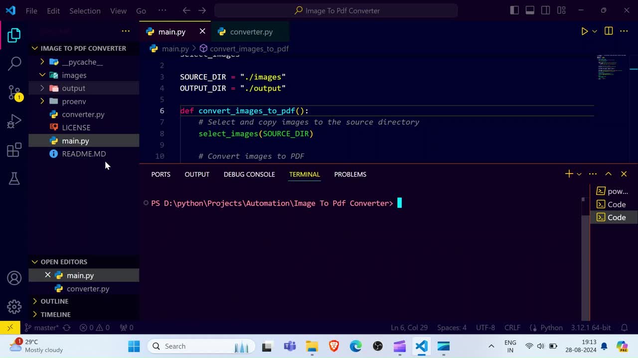 Aditya Shinde on LinkedIn: #python #pythonprogramming #imagetopdf # ... Aditya Shinde on LinkedIn: #python #pythonprogramming #imagetopdf # ...