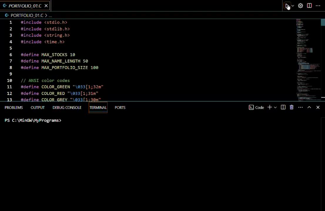 Atharva Borhade on LinkedIn: #cprogramming #portfoliosimulation # ... Atharva Borhade on LinkedIn: #cprogramming #portfoliosimulation # ...
