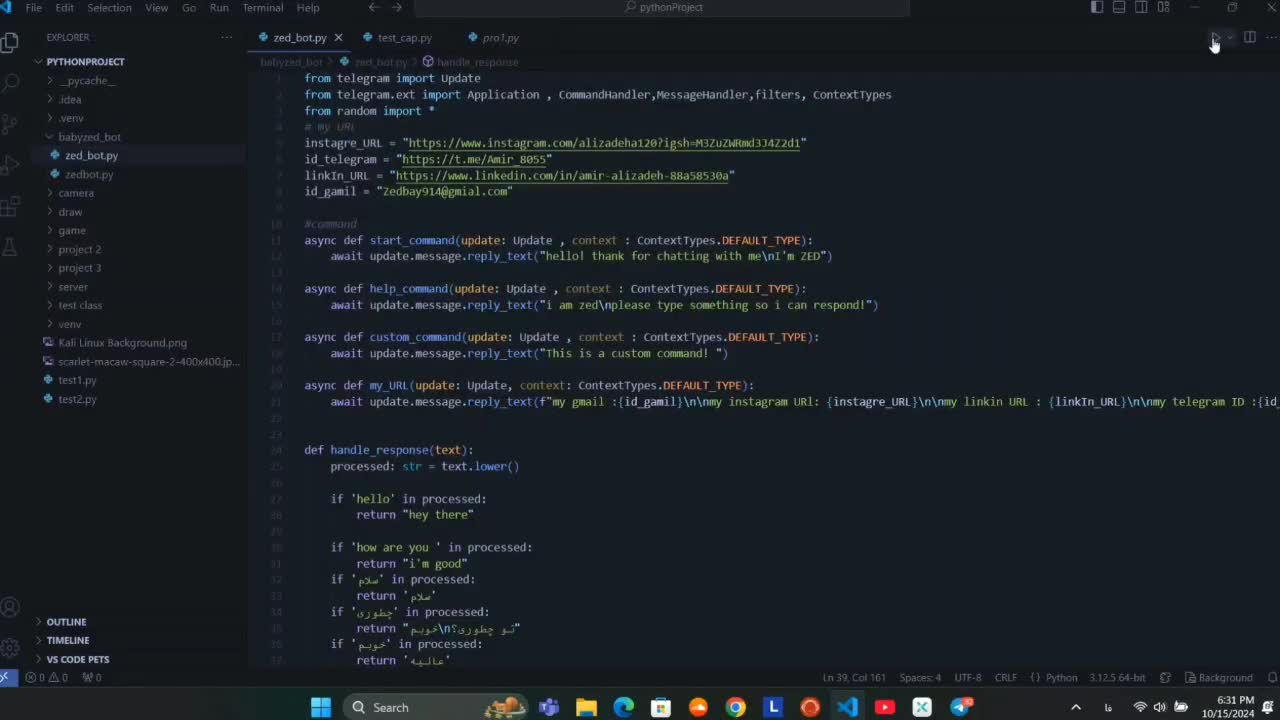 Amir Alizadeh on LinkedIn: #python #pythonprogramming Amir Alizadeh on LinkedIn: #python #pythonprogramming