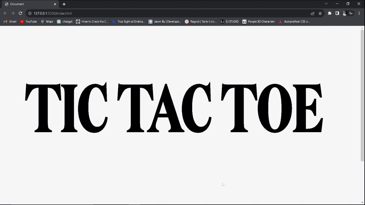 Golam Masud on LinkedIn: #tictactoe #javascript #dom #webdevelopment # ... Golam Masud on LinkedIn: #tictactoe #javascript #dom #webdevelopment # ...