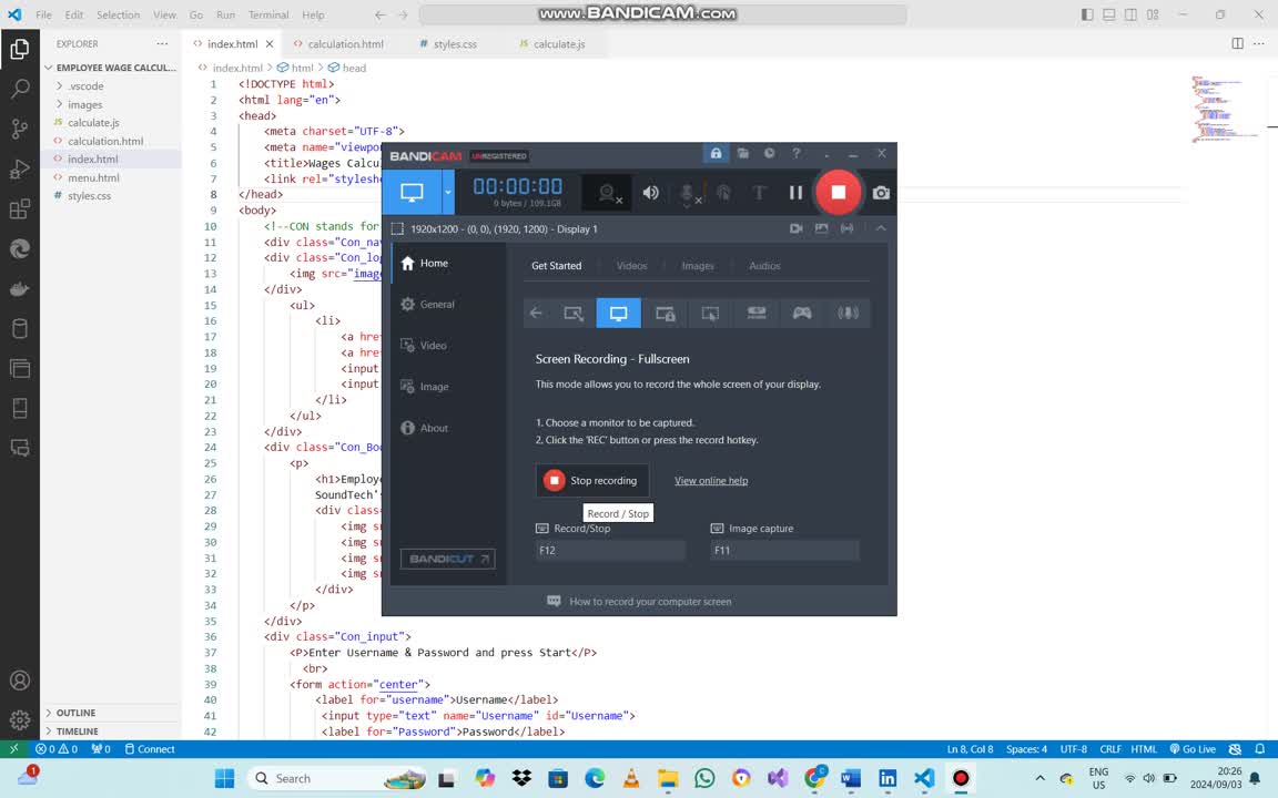 Developed Employee Wages Program using HTML, CSS, JavaScript | Chris L ... Developed Employee Wages Program using HTML, CSS, JavaScript | Chris L ...