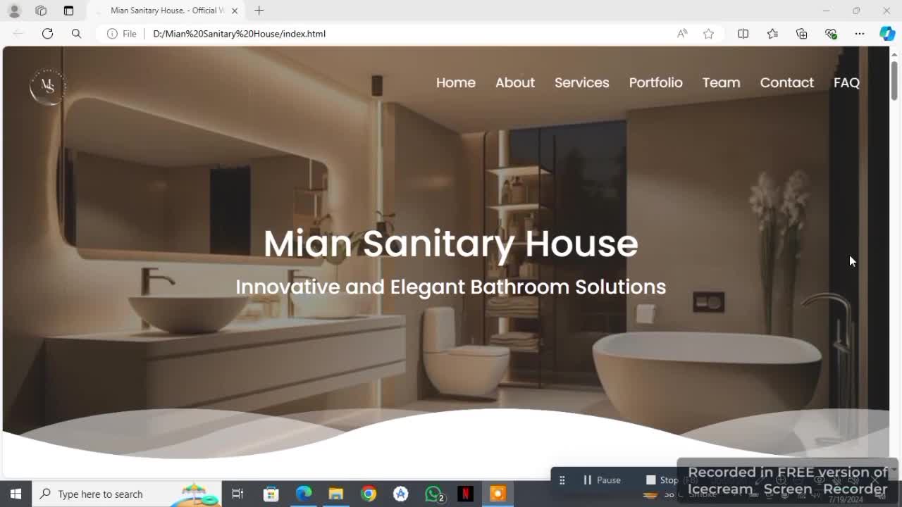 Hamna Shoaib on LinkedIn: #bootstrap #html #css #visualstudio Hamna Shoaib on LinkedIn: #bootstrap #html #css #visualstudio