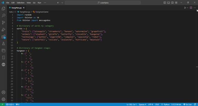 Zeinab Mardinly on LinkedIn: #python #gamedevelopment #hangman # ... Zeinab Mardinly on LinkedIn: #python #gamedevelopment #hangman # ...
