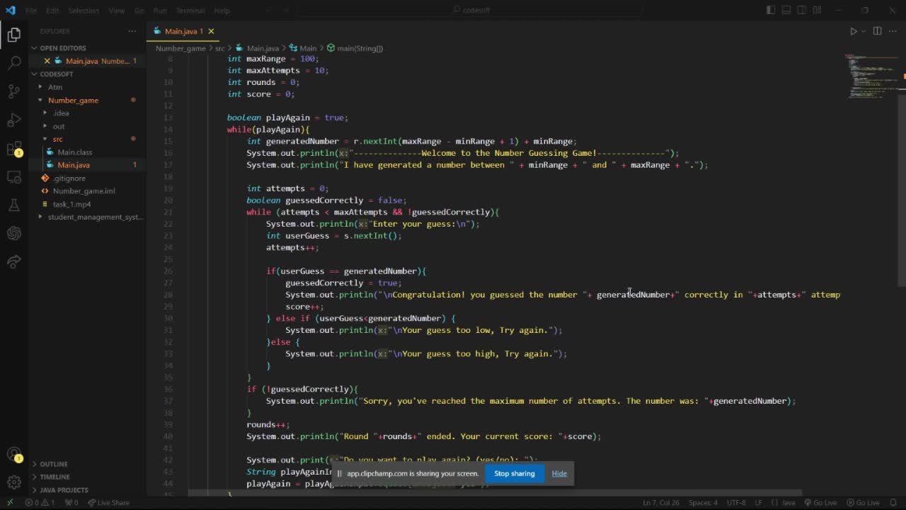 Om kshirsagar on LinkedIn: #internship #learninginprogress #codesoft # ... Om kshirsagar on LinkedIn: #internship #learninginprogress #codesoft # ...
