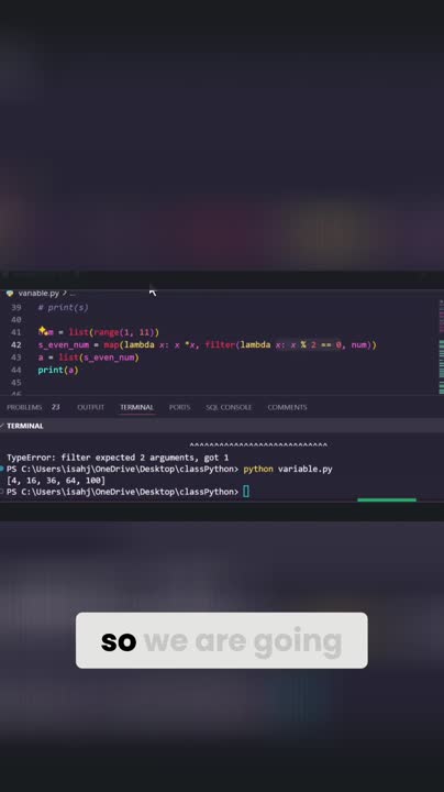 JacobIsah Programming Hub on LinkedIn: Learn how to use lambda, map ... JacobIsah Programming Hub on LinkedIn: Learn how to use lambda, map ...